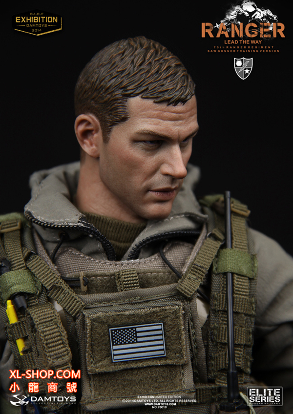 DAMTOYS - 1/6 78010 - Elite Series - US Army 75th Ranger Regiment Saw ...