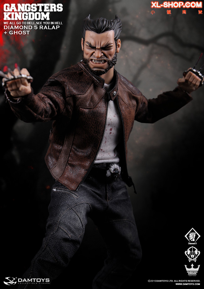 DAMTOYS - 1/6 Gangsters Kingdom GK011 Diamond 5 - Ralap & The Wolf-Ghost