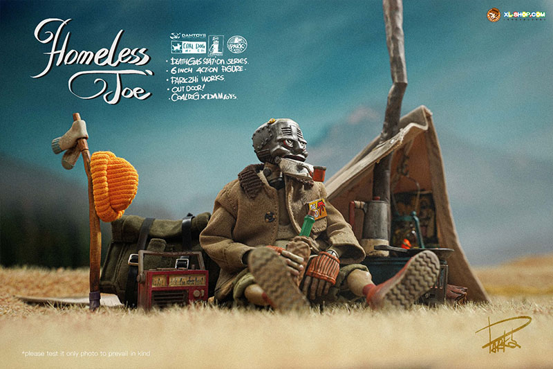 COALDOG x DAMTOYS - PES027 - 1/12 Death gas station series-Homeless Joe ...