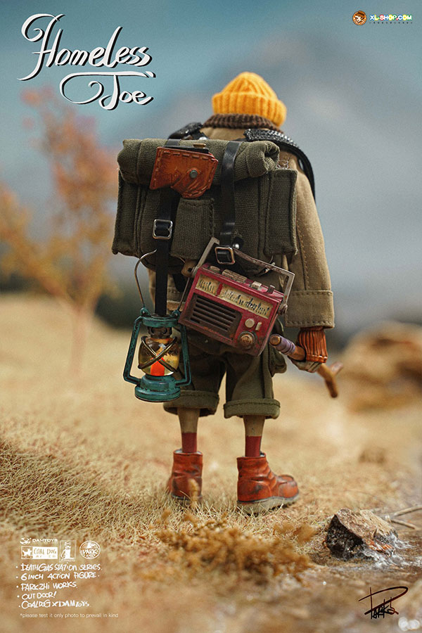 COALDOG x DAMTOYS - PES027 - 1/12 Death gas station series-Homeless Joe