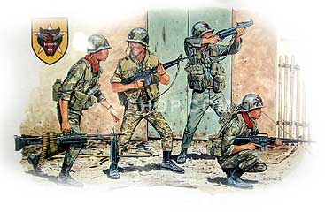 Dragon '' NAM '' series ARVN Rangers(SAIGON 1986) plastic kits