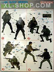 Dragon '' NAM '' series MACV-SOG plastic kits