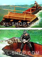 Dragon German Pontoon set plastic kits
