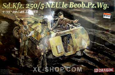 Dragon Sd Kfz 250/5 Neu le Beob.Pz.Wg. plastic kits
