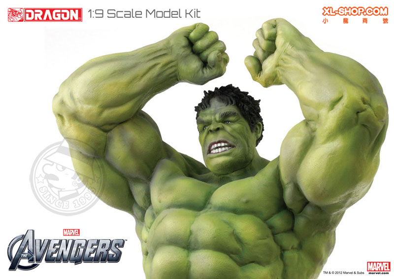 Dragon - 1/9 Model Kit - Marvel Avengers - Hulk