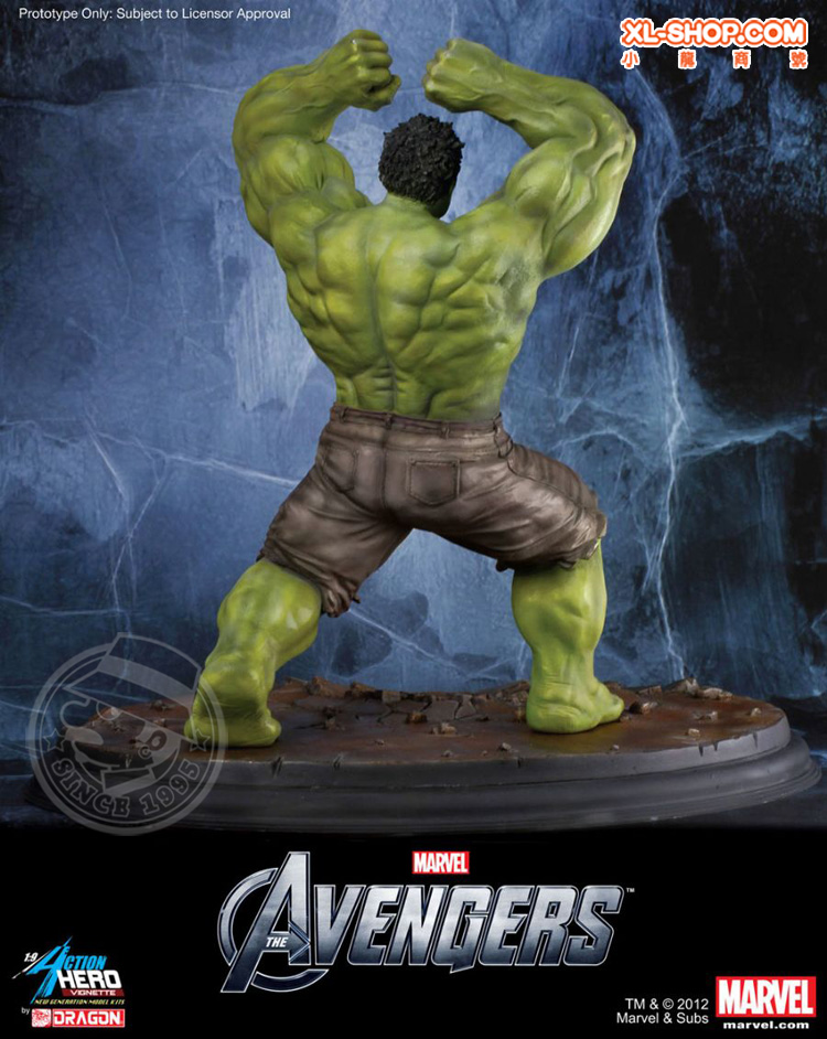 Dragon - 1/9 Action Hero Vignettes - Marvel Avengers - Hulk