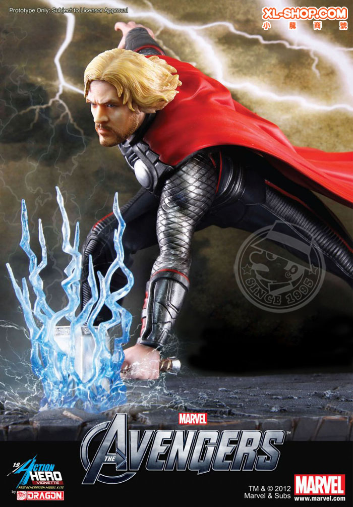 Dragon - 1/9 Action Hero Vignettes - Marvel Avengers - Thor