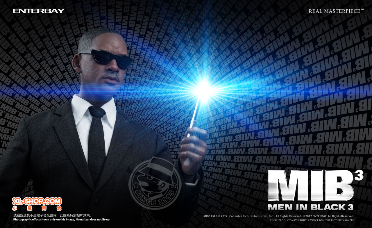 Enterbay - Real Masterpiece - M.I.B 3 - Agent J & Agent K [Set of 2]