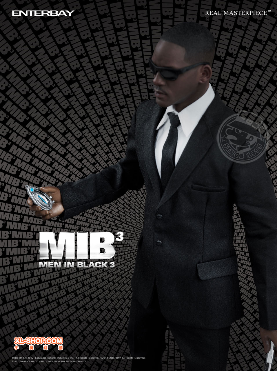 Enterbay - Real Masterpiece - M.I.B 3 - Agent J