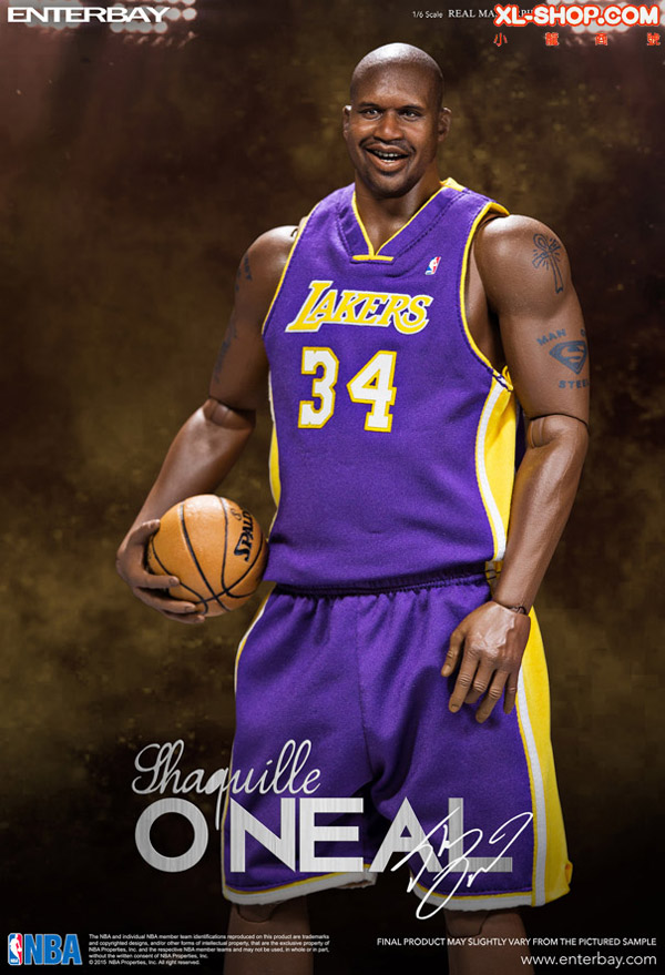 Enterbay - Real Masterpiece 1063 - NBA Collection - Shaquille O'Neal ...