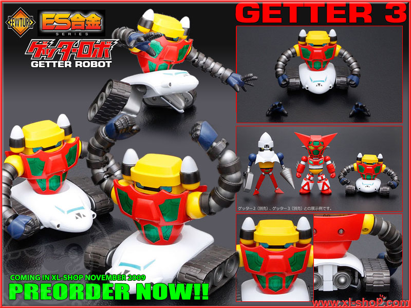 Fewture - EX Gokin Series - Getter Robot - Getter 3