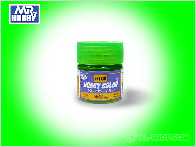 Gunze Sangyo - Mr.Color - Aqueous Hobby Color (H100 Fluorescent Green ...