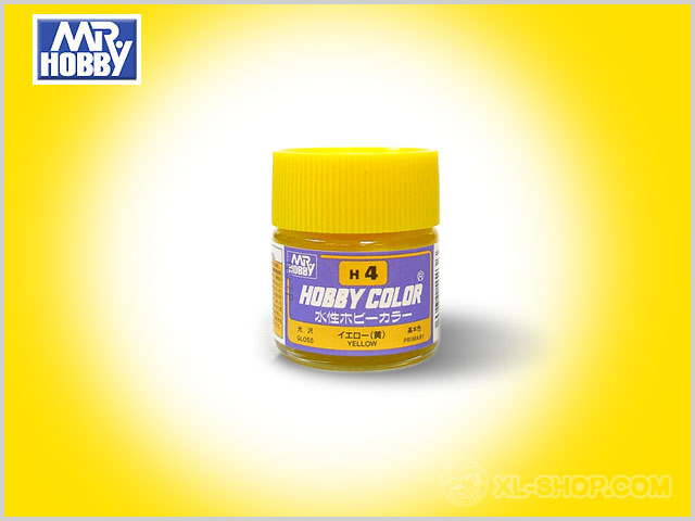 Gunze Sangyo - Mr.Color - Aqueous Hobby Color (H4 Yellow) Gloss