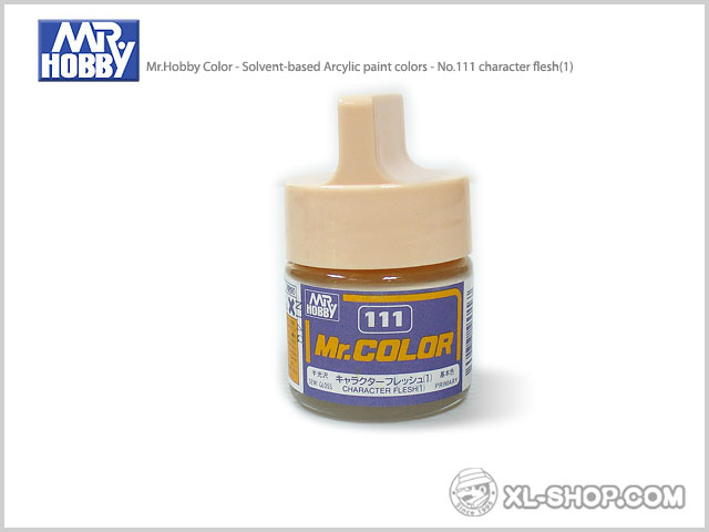 Mr.Hobby Color - Solvent-based Arcylic paint colors - No.111 Character ...