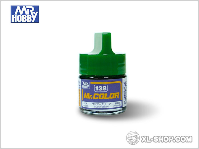 Mr.Hobby Color - Solvent-based Arcylic paint colors - No.138 Clear ...