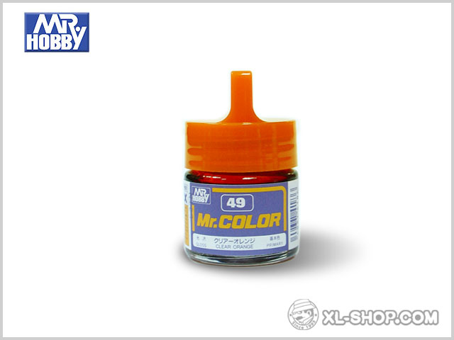 Mr.Hobby Color - Solvent-based Arcylic paint colors - No.49 Clear ...