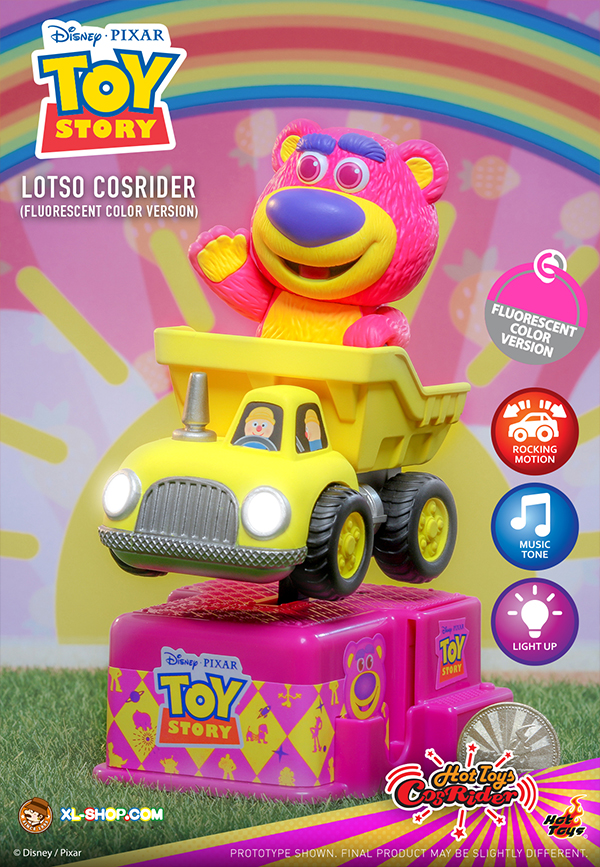 Hot Toys - CSRD041 - Toy Story - Lotso (Fluorescent Color Version) CosRider