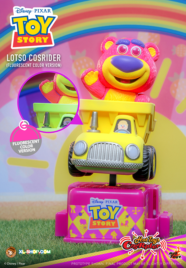 Hot Toys - CSRD041 - Toy Story - Lotso (Fluorescent Color Version) CosRider