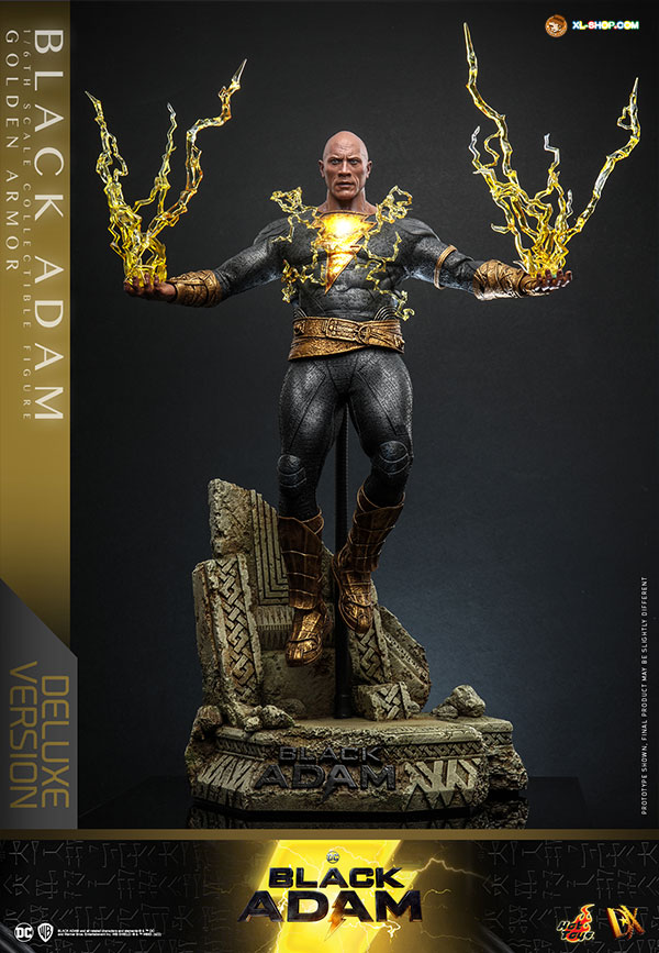 Hot Toys - DX31 - Black Adam - 1/6th scale Black Adam (Golden Armor ...