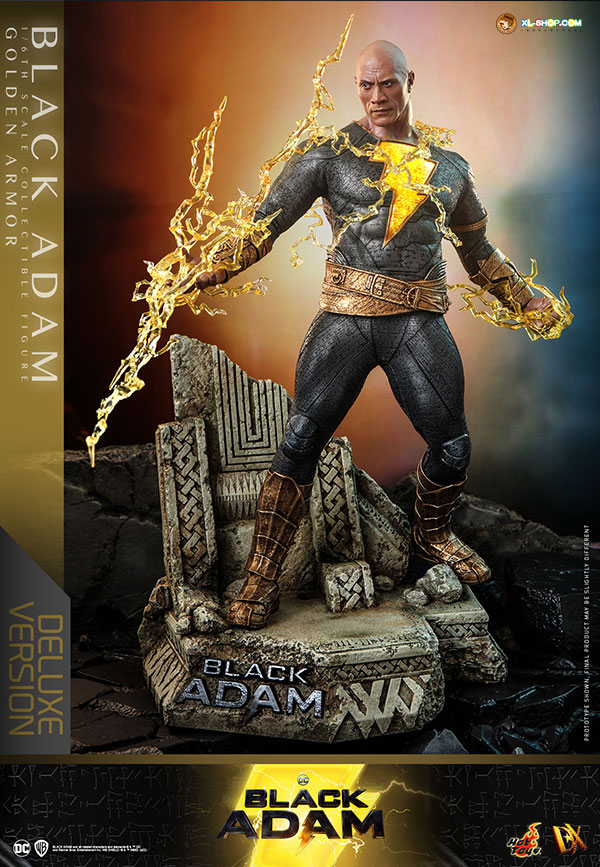 Hot Toys - DX31 - Black Adam - 1/6th scale Black Adam (Golden Armor ...