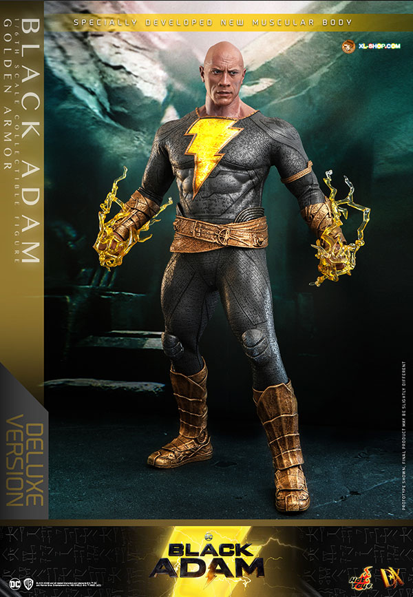 Hot Toys - DX31 - Black Adam - 1/6th scale Black Adam (Golden Armor ...