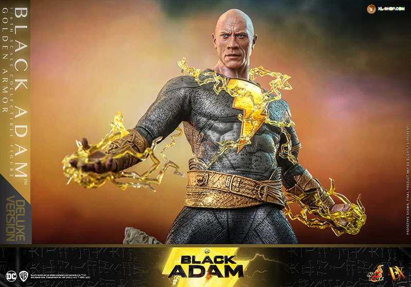 Hot Toys - DX31 - Black Adam - 1/6th scale Black Adam (Golden Armor ...