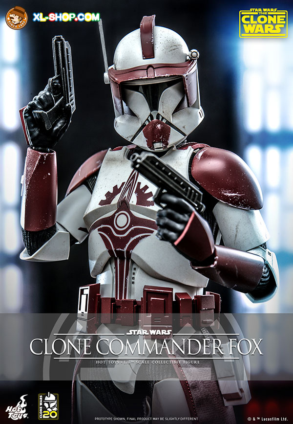 Hot Toys - TMS103 - Star Wars: The Clone Wars - 1/6th scale Clone ...
