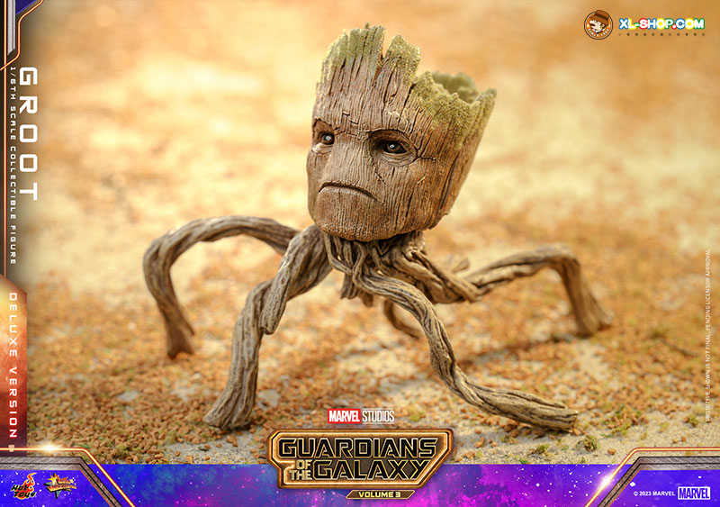 Hot Toys - MMS707 - Guardians of the Galaxy Vol 3 - 1/6th scale Groot ...