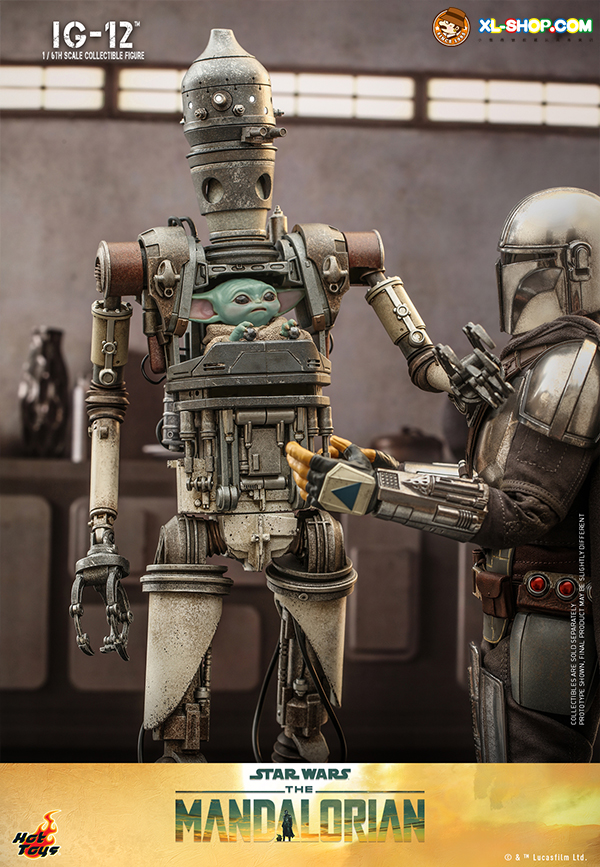 Hot Toys - TMS104 - Star Wars: The Mandalorian - 1/6th scale IG-12TM ...