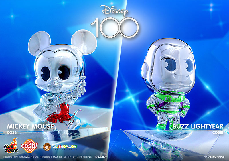 Hot Toys - CBX158 - Disney 100 - Disney 100 Platinum Color Cosbi ...