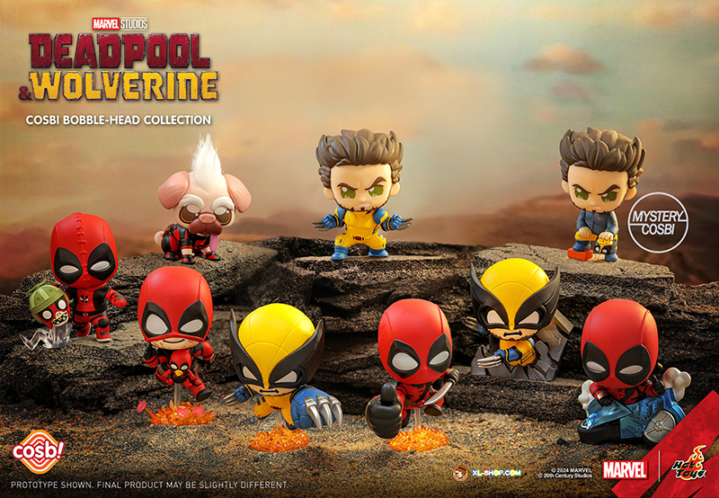 Hot Toys - CBX183 - Deadpool & Wolverine - Deadpool & Wolverine Cosbi ...