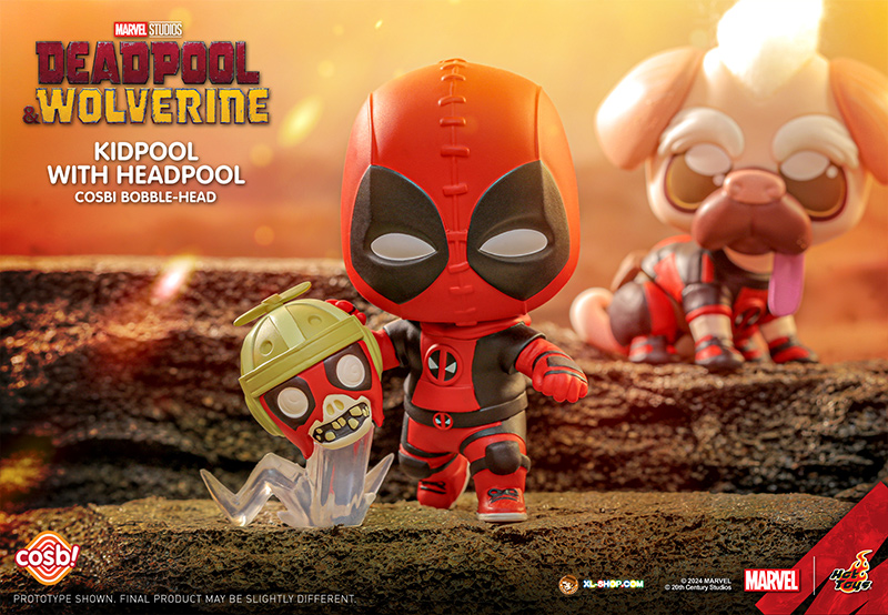 Hot Toys - CBX183 - Deadpool & Wolverine - Deadpool & Wolverine Cosbi ...