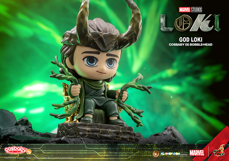Hot Toys - COSB1100 - Loki Season 2 - God Loki Cosbaby (S) Bobble-Head