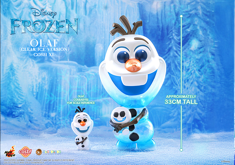 Hot Toys - CBX227 - Frozen - Olaf (Clear Ice Version) Cosbi XL (Ship Q4 ...