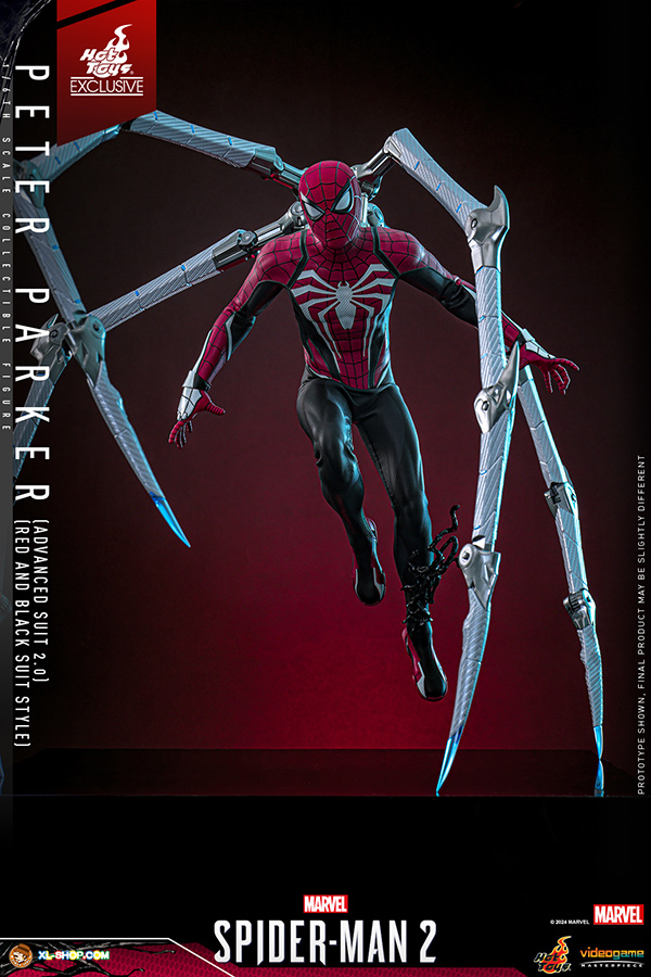 Hot Toys - Vgm66 -marvel's Spider-man 2 - 1 6th Scale Peter Parker