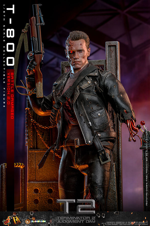 Hot Toys - DX46 - Terminator 2: Judgment Day - 1/6th scale T-800 ...