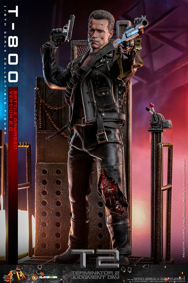 Hot Toys - DX46 - Terminator 2: Judgment Day - 1/6th scale T-800 ...