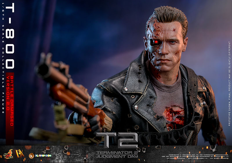 Hot Toys - DX46 - Terminator 2: Judgment Day - 1/6th scale T-800 ...
