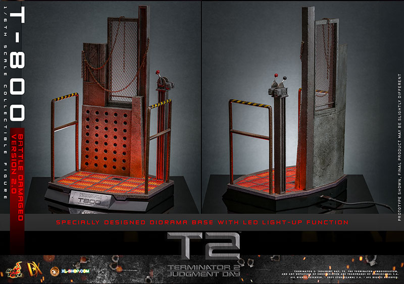 Hot Toys - DX46 - Terminator 2: Judgment Day - 1/6th scale T-800 ...