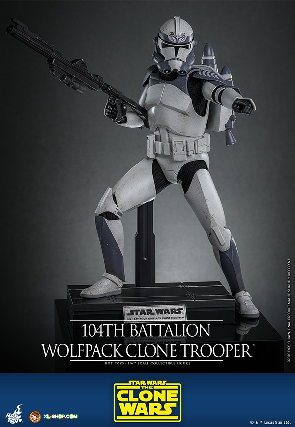 Hot Toys - TMS142 - Star Wars: The Clone Wars - 104th Battalion ...