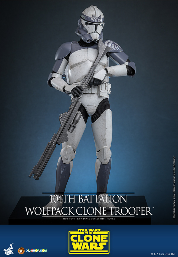 Hot Toys - TMS142 - Star Wars: The Clone Wars - 104th Battalion ...