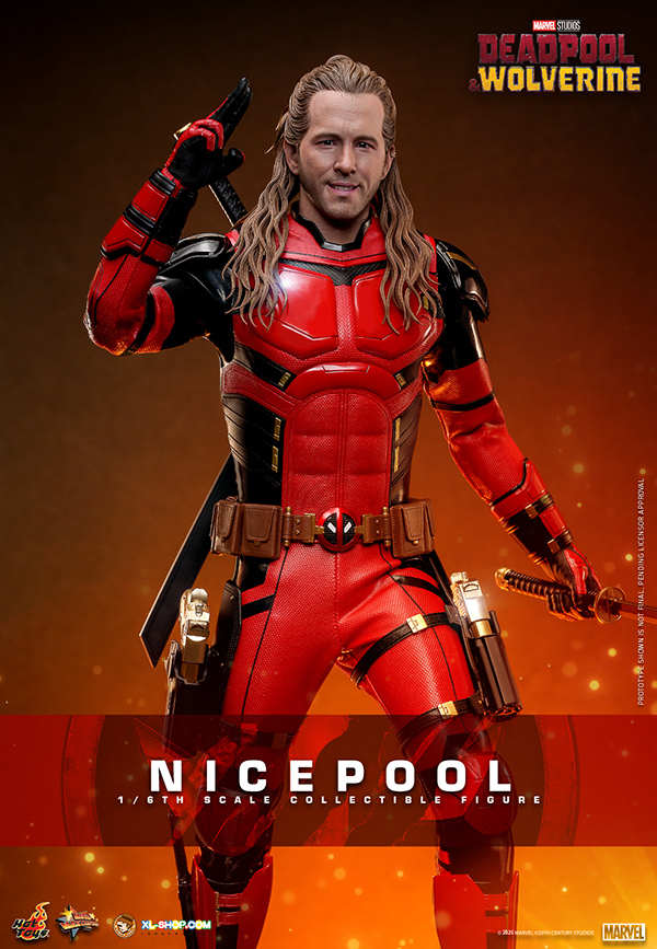 Hot Toys - MMS788 - Deadpool & Wolverine - 1/6th scale Nicepool ...