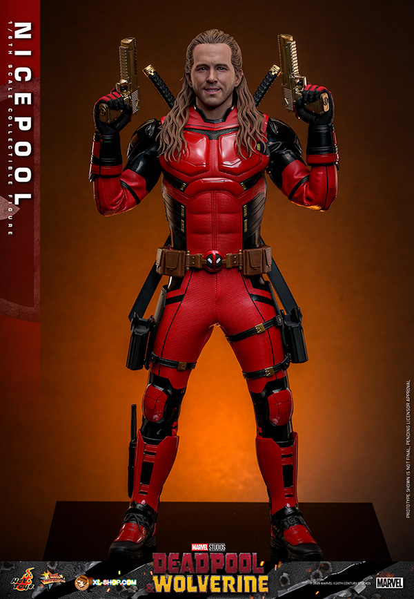 Hot Toys - MMS788 - Deadpool & Wolverine - 1/6th scale Nicepool ...