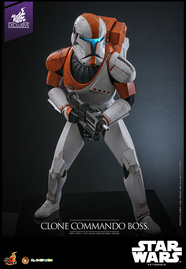Hot Toys - TMS151 - Star Wars: The Clone Wars - 1/6th scale Clone ...
