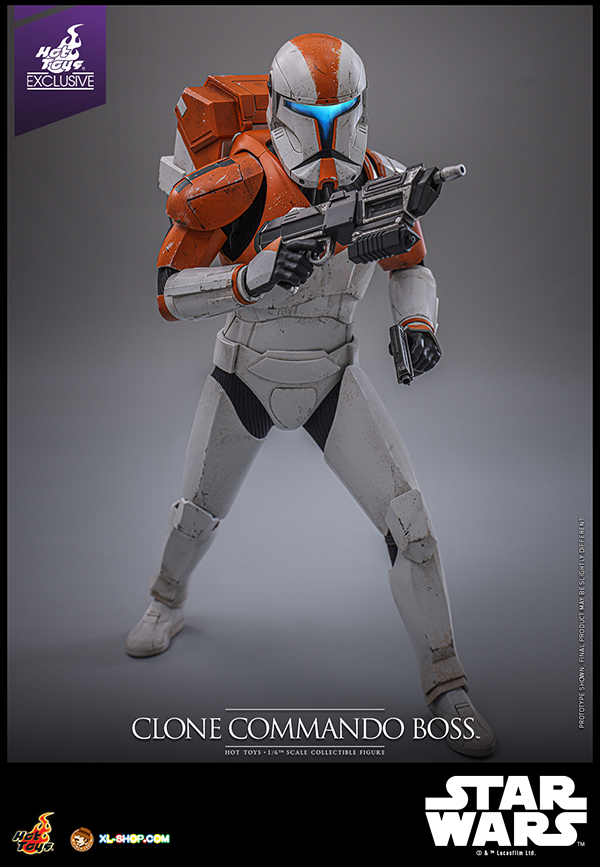 Hot Toys - TMS151 - Star Wars: The Clone Wars - 1/6th scale Clone ...