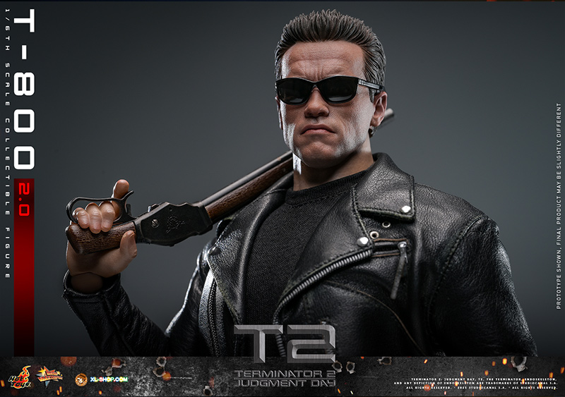 Hot Toys - MMS795 - Terminator 2: Judgment Day - 1/6th scale T-800 (2.0 ...
