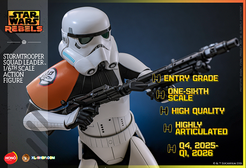 HONO STUDIO - HS09 - Star Wars: Rebels - Stormtrooper Squad Leader ...