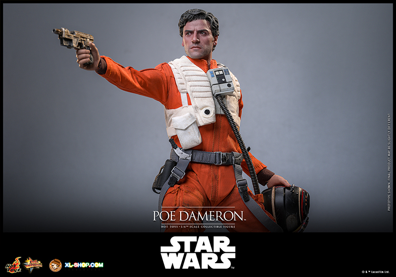 Hot Toys - Star Wars: The Force Awakens - 1/6th scale Poe Dameron ...