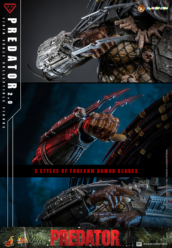 Hot Toys - MMS816 - Predator - 1/6th scale Predator (2.0) Collectible ...