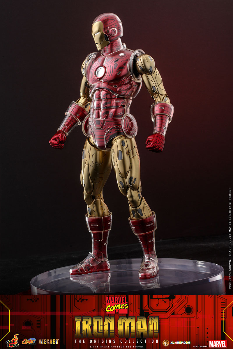 Hot Toys - CMS07D37 - Marvel Comics - 1/6th scale Iron Man Collectible ...